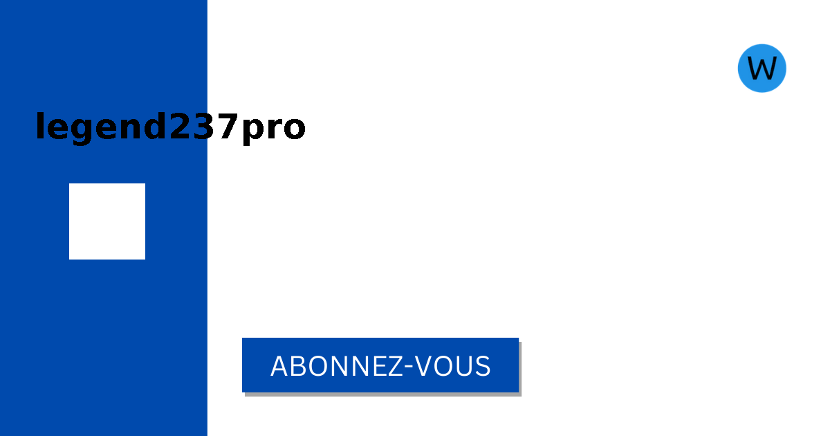 legend237pro | Wutsi